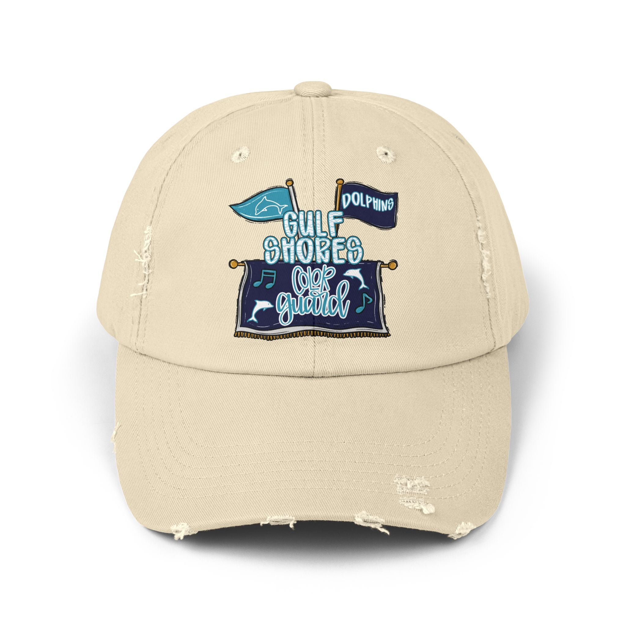 Gulf Shores Color Guard Distressed Cap – BEACHIN THREADS